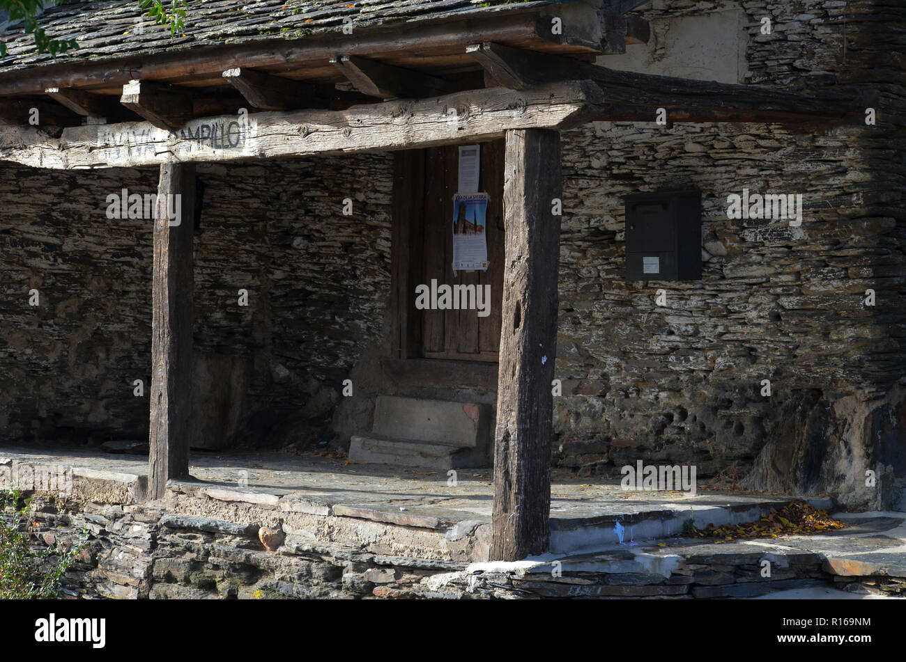 Campillo de Ranas, one of the Black Villages in the Sierra Norte de ...
