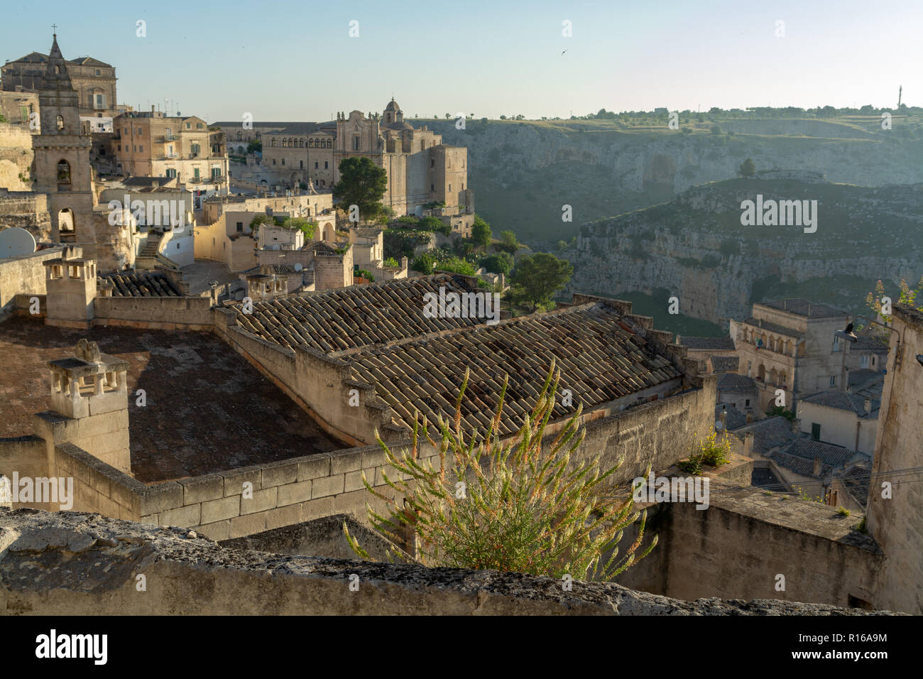 European Capital of Culture in 2019 year, streets of ancient city of ...