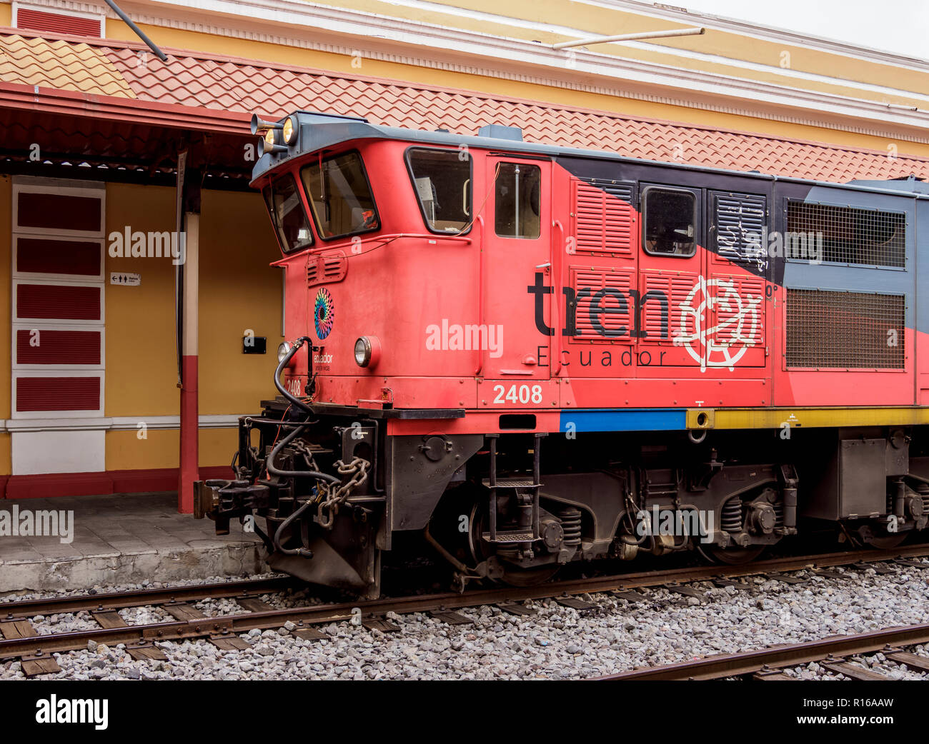 Riobamba train station riobamba ecuador hi-res stock photography and ...
