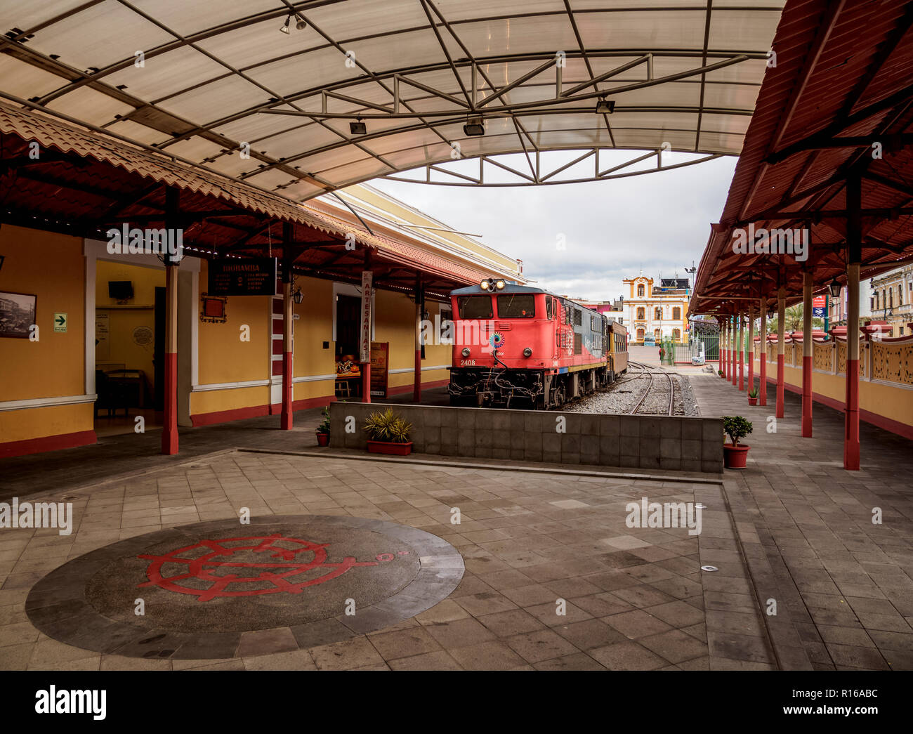 Riobamba train station riobamba ecuador hi-res stock photography and ...