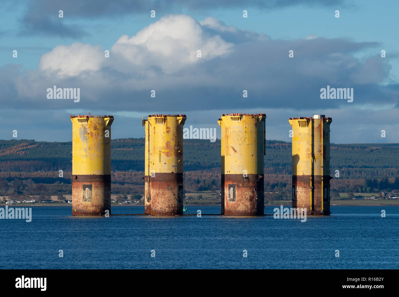 CROMARTY, INVERNESS-SHIRE,SCOTLAND - 1 NOVEMBER 2018 - This is a view ...