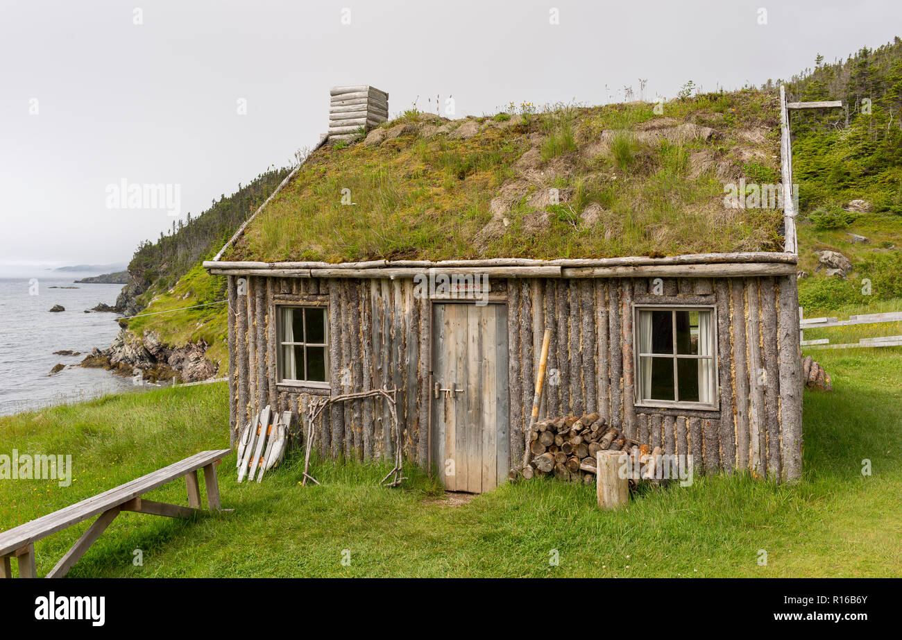 CAPE RANDOM, NEWFOUNDLAND, CANADA - Random Passage movie set, replica ...