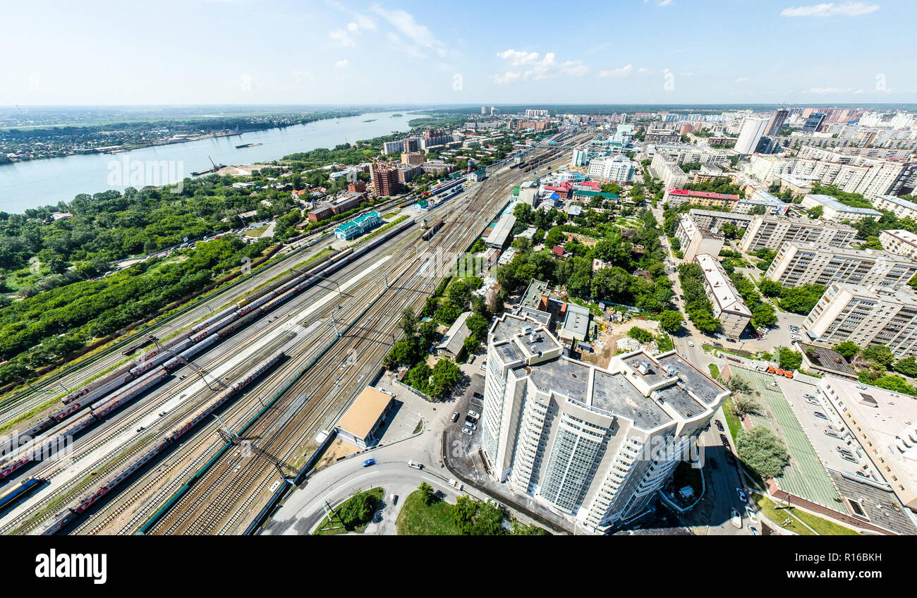 Aerial view horizon view wide hi-res stock photography and images - Alamy