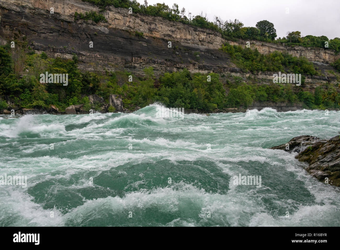 Niagara River Class 6 Rapids Stock Photo - Alamy
