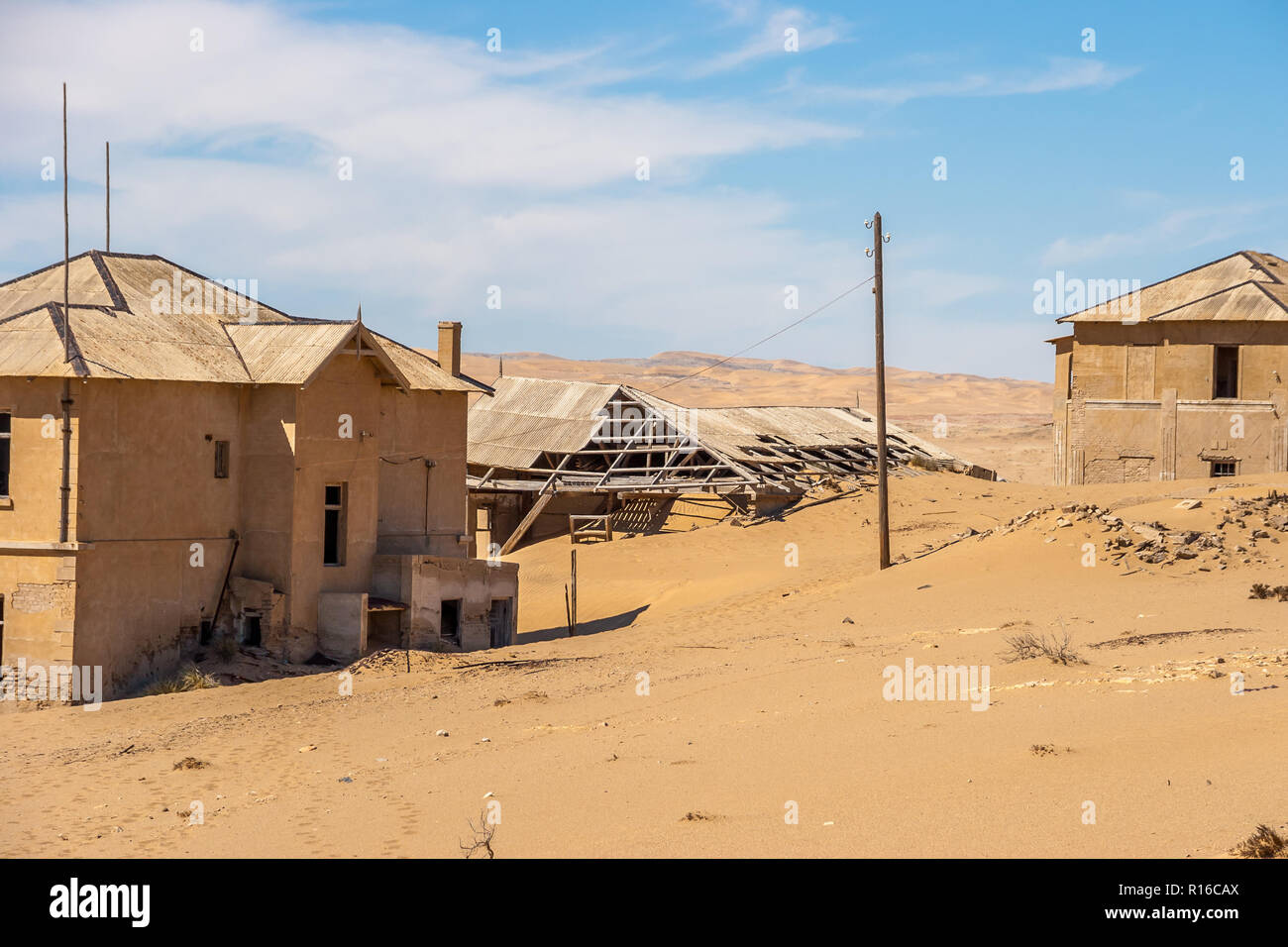 Kolmanskuppe, a ghost town on the Namibian Skeleton coast that had it ...