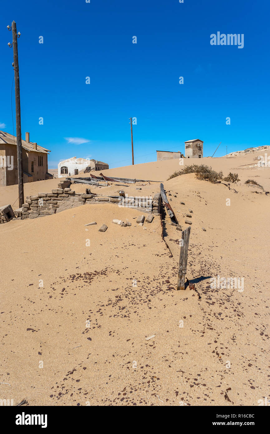Kolmanskuppe, a ghost town on the Namibian Skeleton coast that had it ...