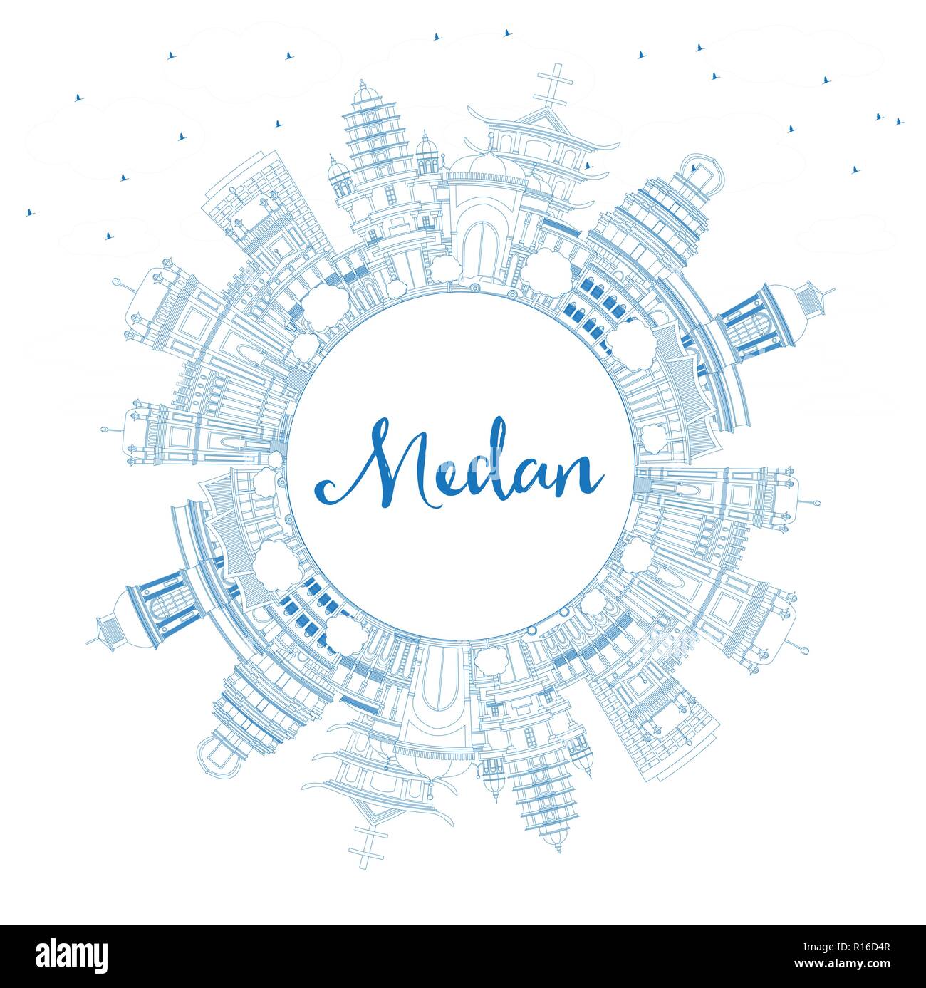 Medan skyline hi-res stock photography and images - Alamy