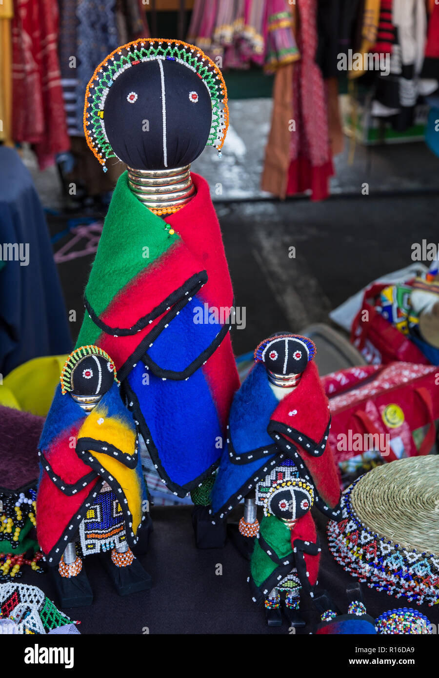 Food and curio market, Pretoria, South Africa Stock Photo - Alamy