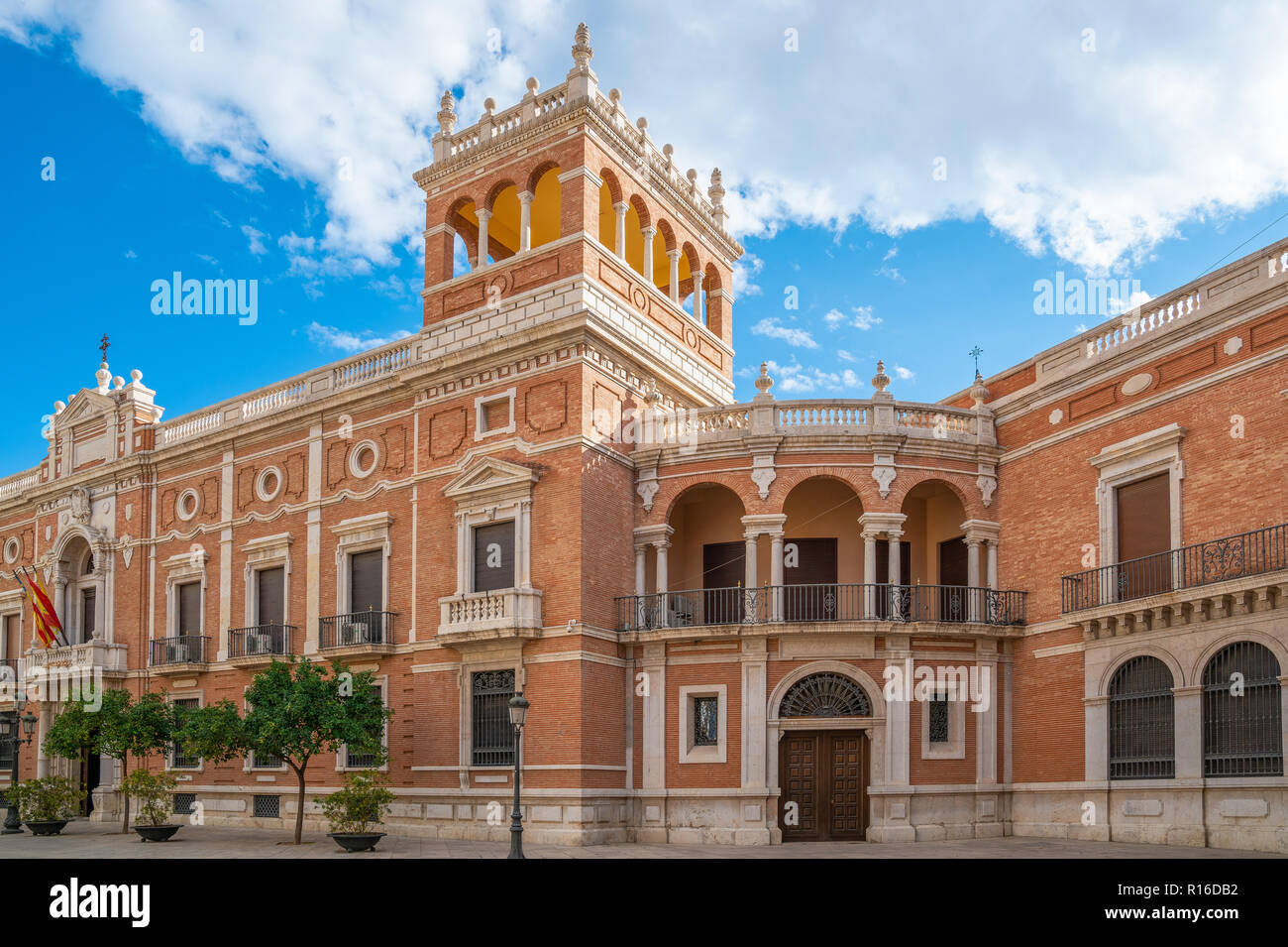 Valencia, Spain, the Archiepiscopal palace Stock Photo - Alamy