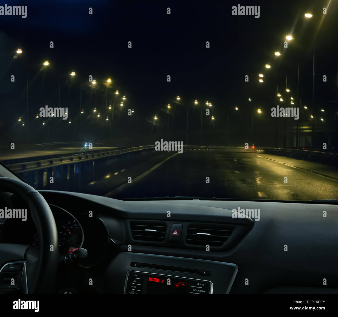Drunk driver night view traffic hi-res stock photography and images - Alamy