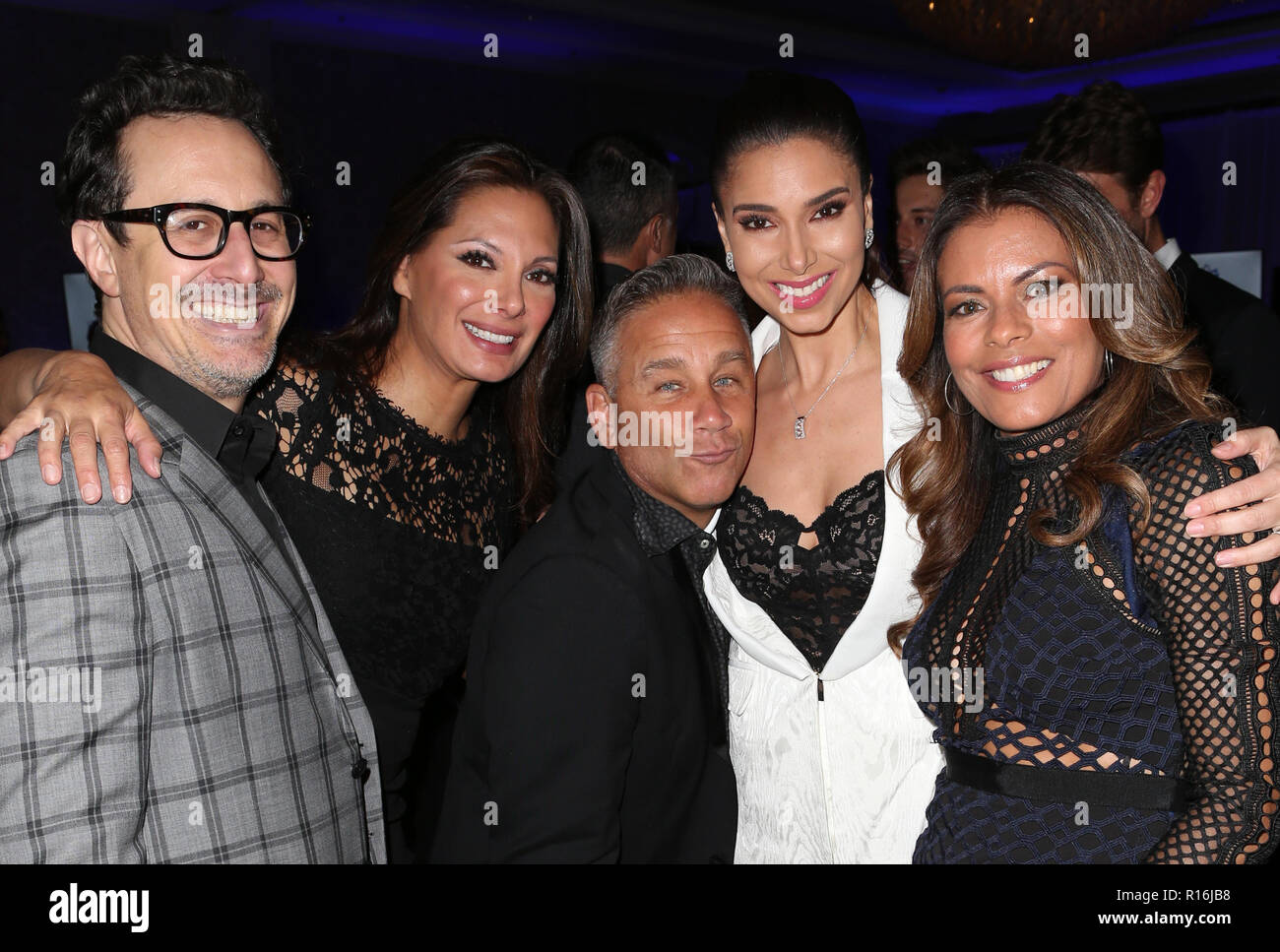 LOS ANGELES, CA - NOVEMBER 8: Alex Meneses, Lisa Vidal, Roselyn Sanchez ...