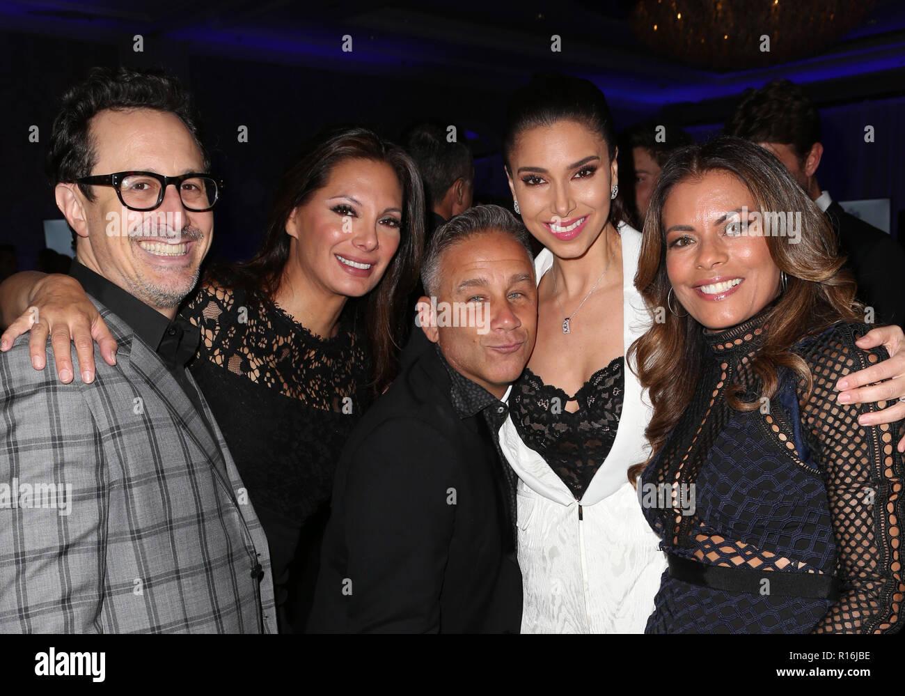 LOS ANGELES, CA - NOVEMBER 8: Alex Meneses, Lisa Vidal, Roselyn Sanchez ...