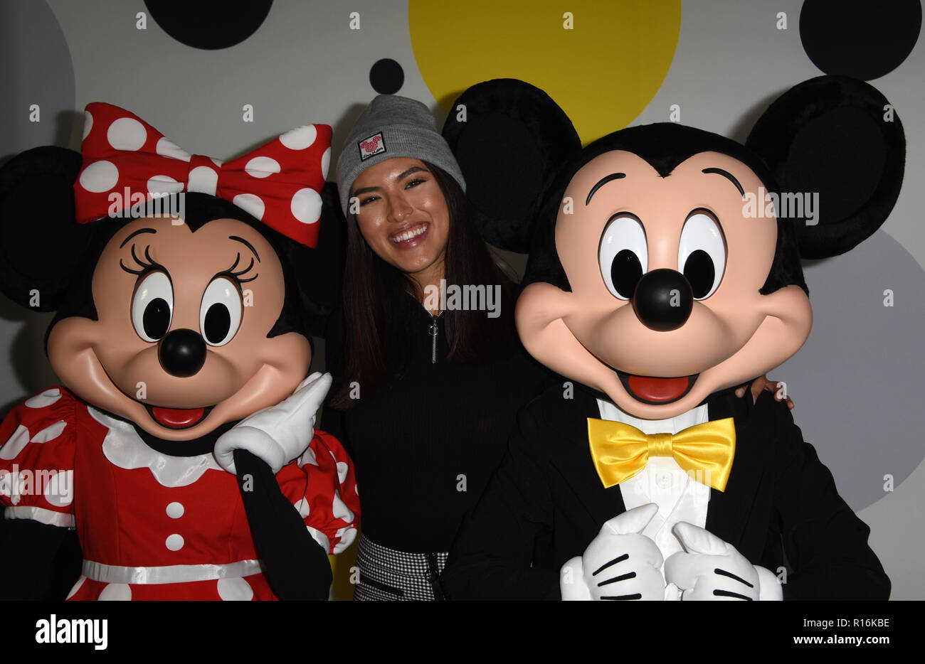 09 November 2018, Bavaria, München: Influencer Shanti Tan comes to the ...