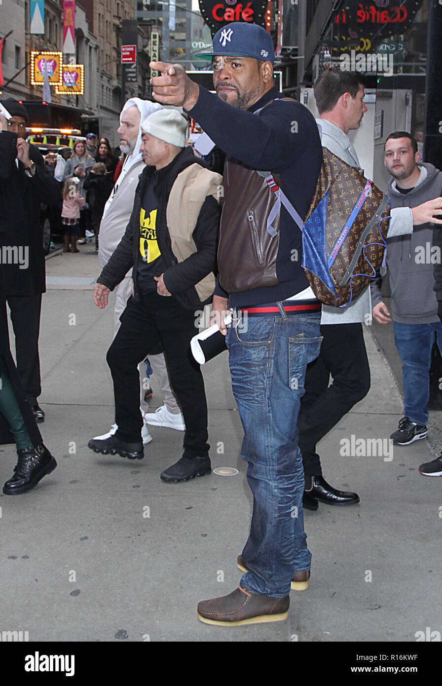 New York, NY, USA. 9th Nov, 2018. Method Man of The Wu Tang Clan seen ...