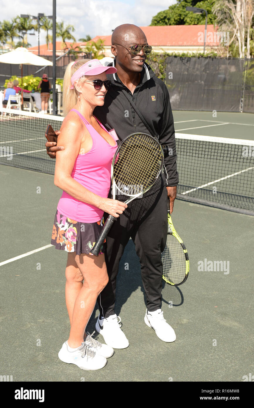 Boca Raton, FL, USA. 09th Nov, 2018. Seal attends the Chris Evert ...