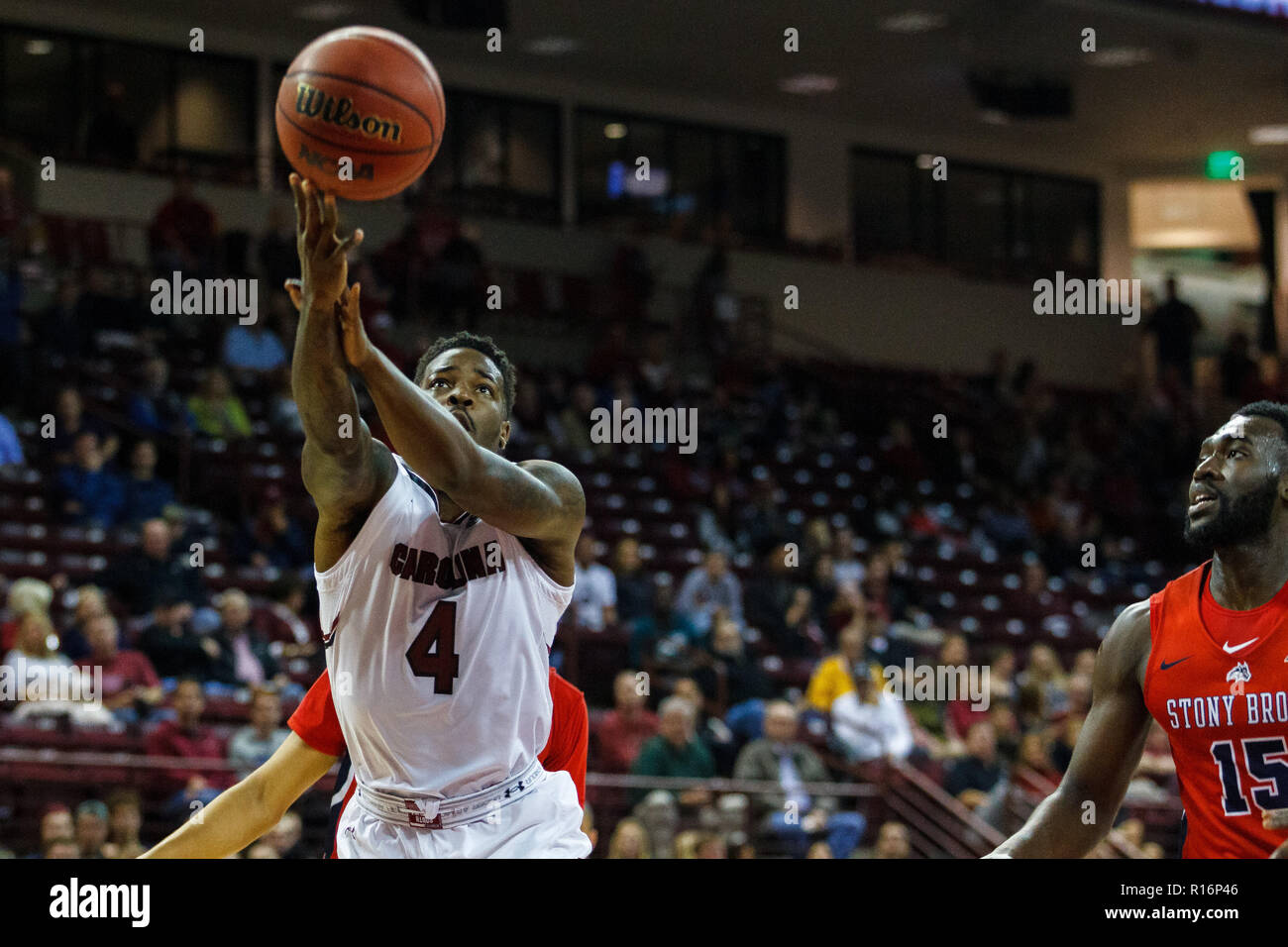 Columbia, SC, USA. 9th Nov, 2018. South Carolina Gamecocks guard Tre ...
