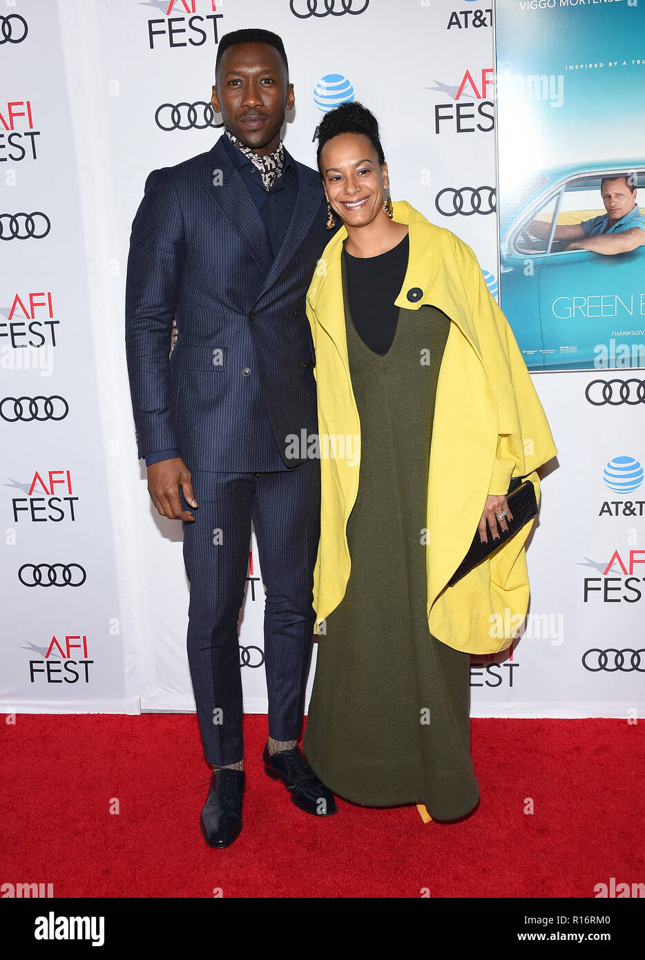 Hollywood, California, USA. 9th Nov, 2018. Mahershala Ali and Amatus ...