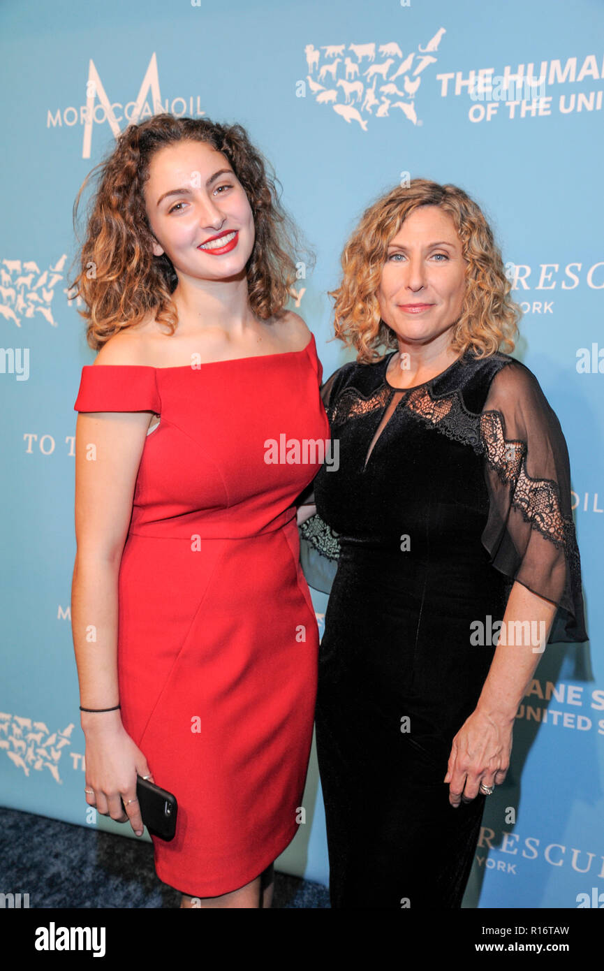 NEW YORK, NY - NOVEMBER 09: Zoe Ferland and Kitty Block attend The ...