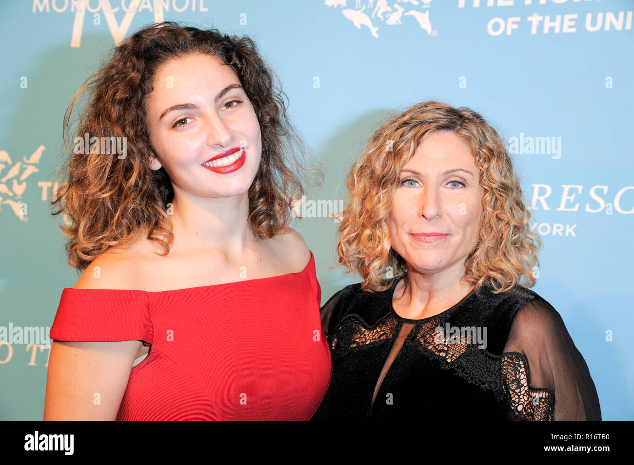 NEW YORK, NY - NOVEMBER 09: Zoe Ferland and Kitty Block attend The ...
