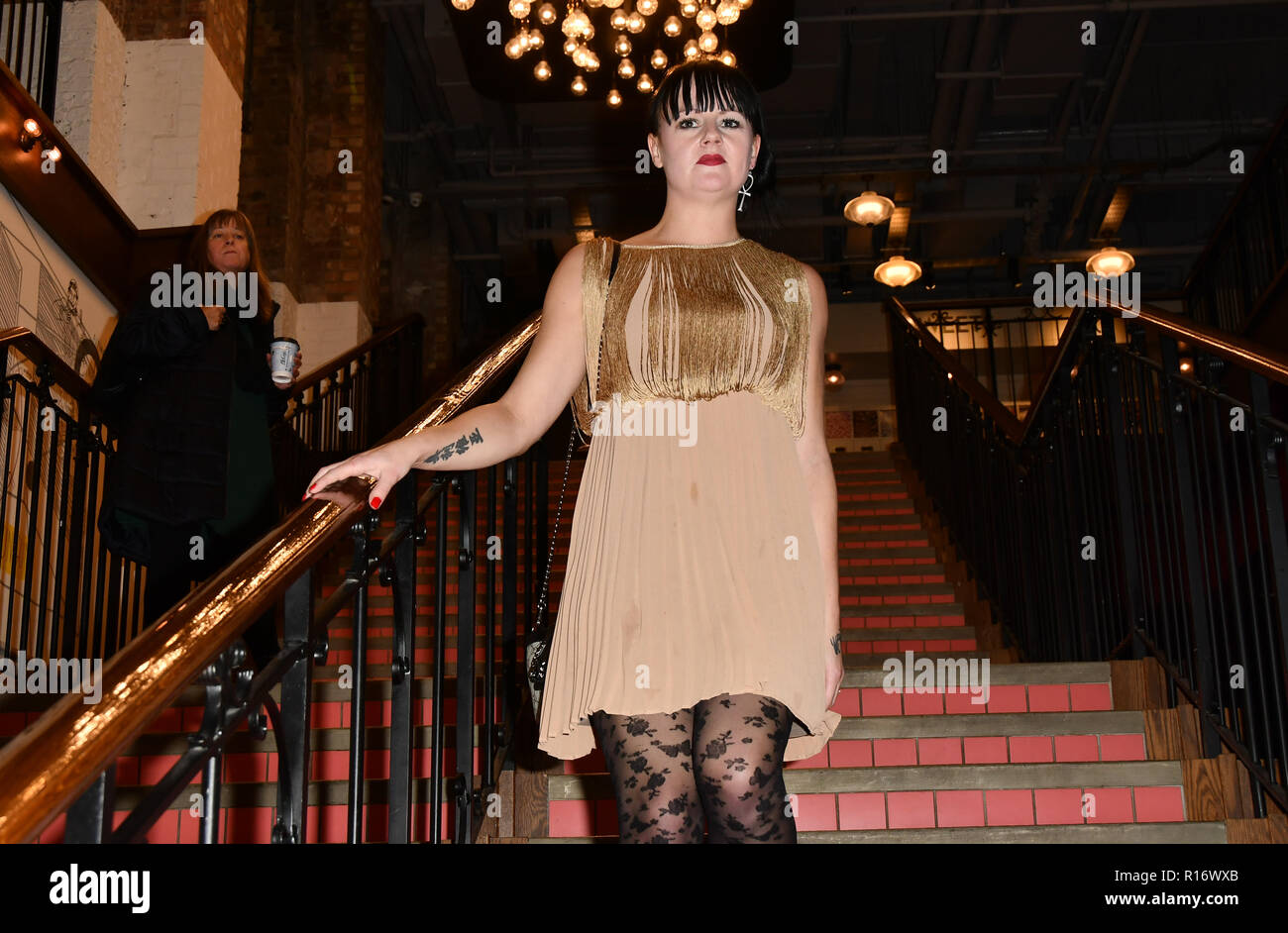 Aleah Leigh of Equal Magazine alternative Fashion Week arrivers at ...