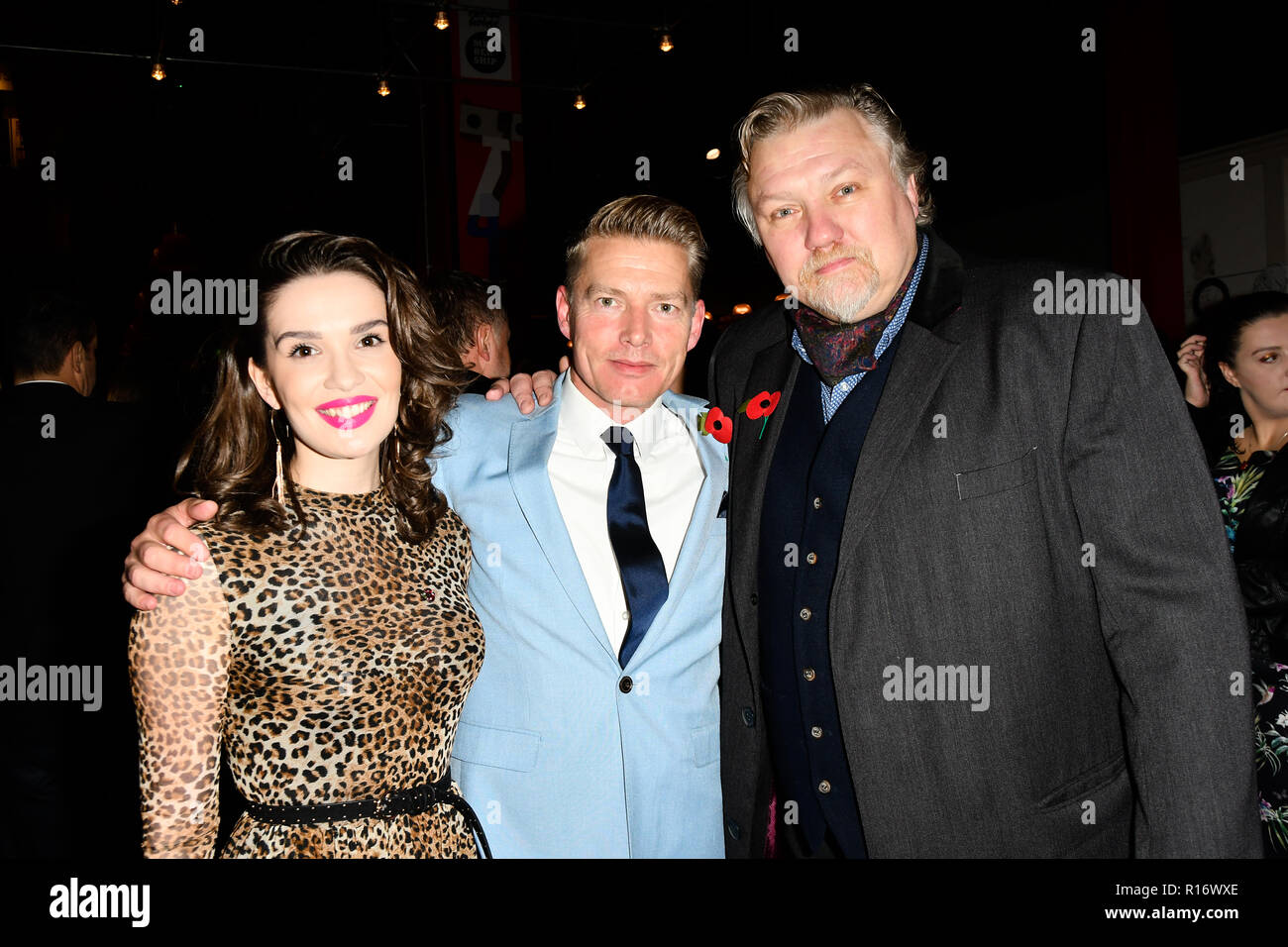 Elanor Miller, Richard Dee Roberts and Rock Salt arrivers at Eleven ...