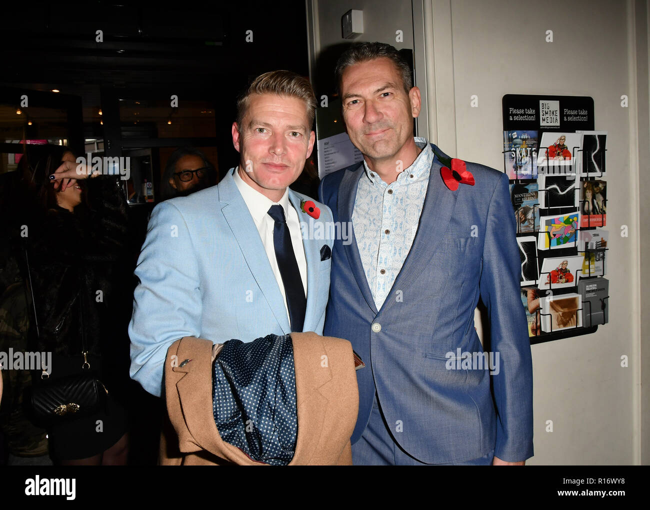 Richard Dee Roberts and Jon Woodrow arrivers at Eleven Film Premiere at ...