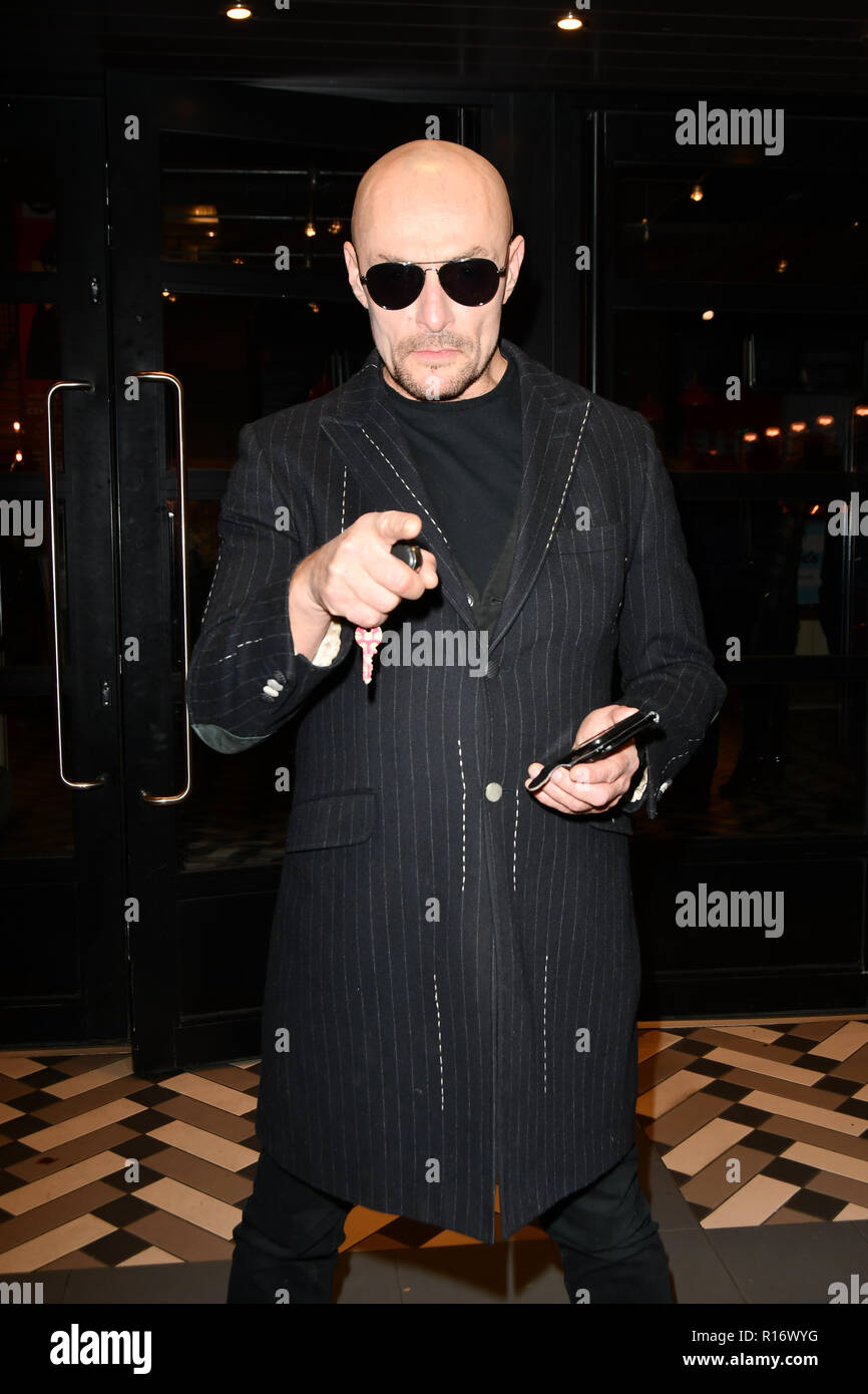 Sean Cronin arrivers at Eleven Film Premiere at Picture House Central ...