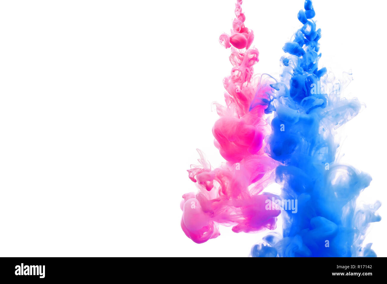 Dynamic pink white abstract background Cut Out Stock Images & Pictures ...