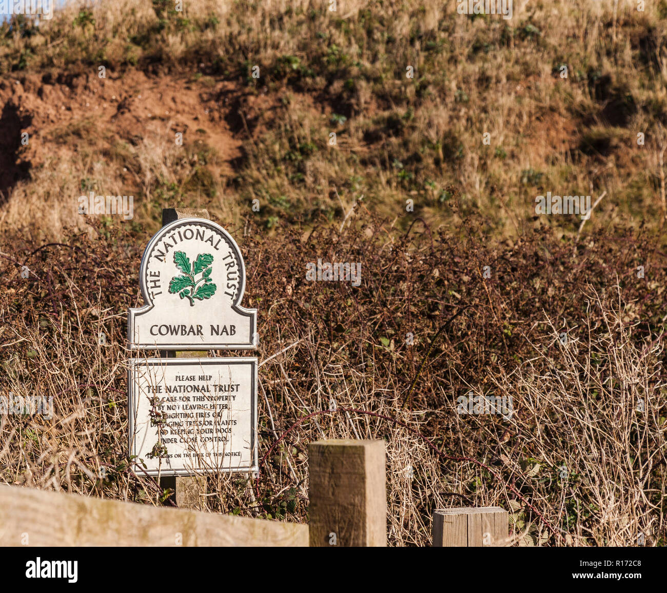 National trust sign signage hi-res stock photography and images - Alamy