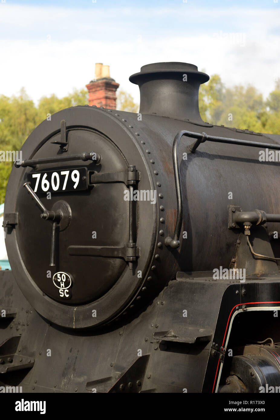 Steam locomotive 76079 br standard hi-res stock photography and images ...