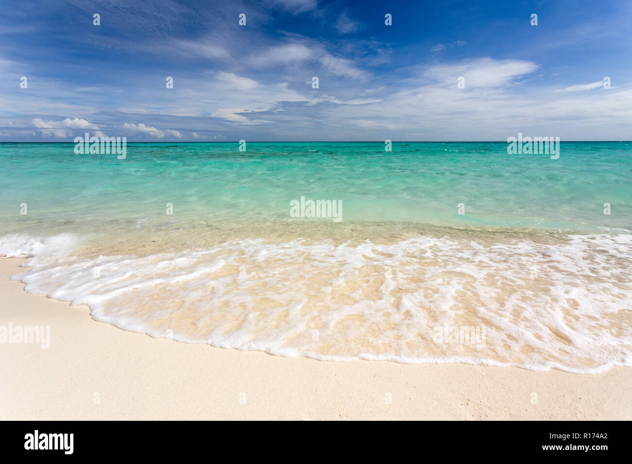 Pure tropical white beach, Camiguin island, Philippines Stock Photo - Alamy