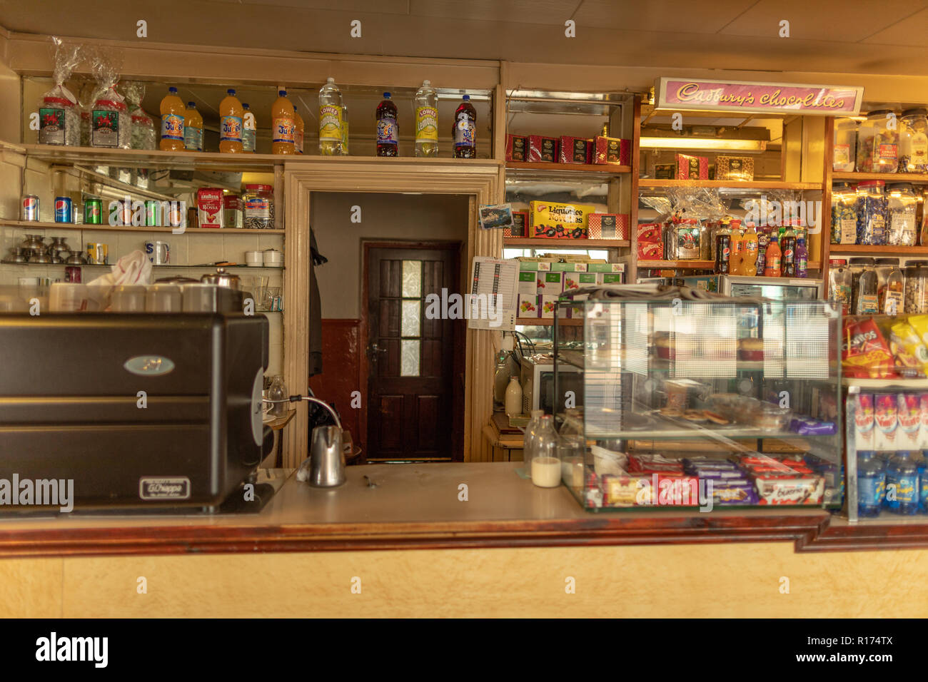 Station Cafe in Treorchy with original 1960's interior fixtures and ...