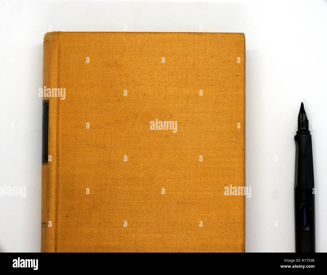 Book covered brown paper hi-res stock photography and images - Alamy