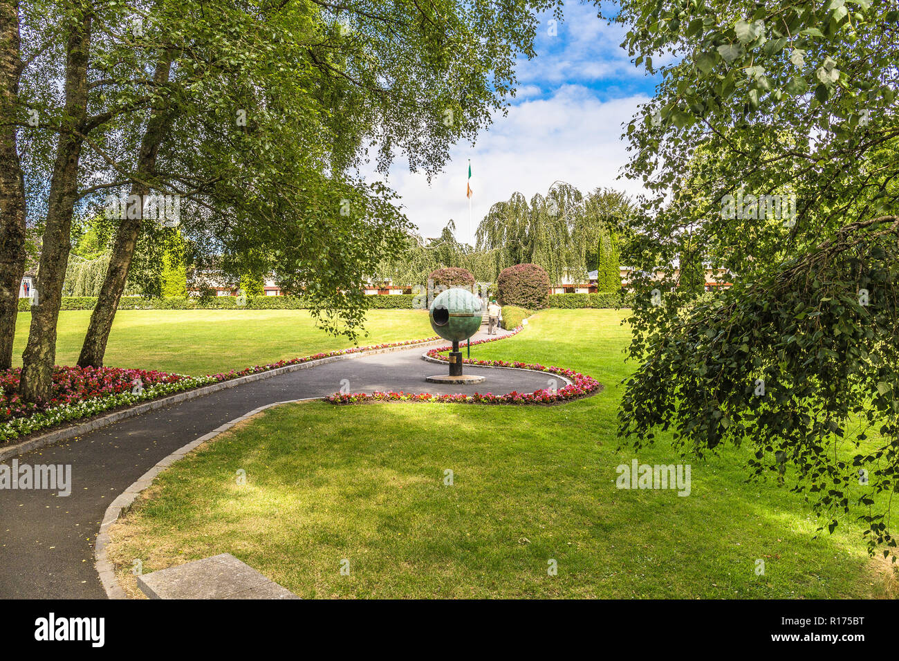 Ireland Kildare National Stud - Japanese Gardens Stock Photo - Alamy