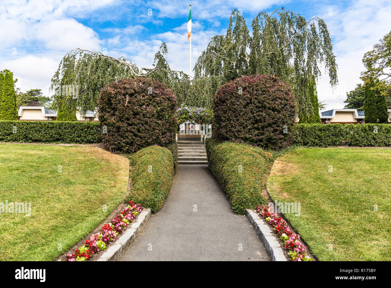 Ireland Kildare National Stud - Japanese Gardens Stock Photo - Alamy