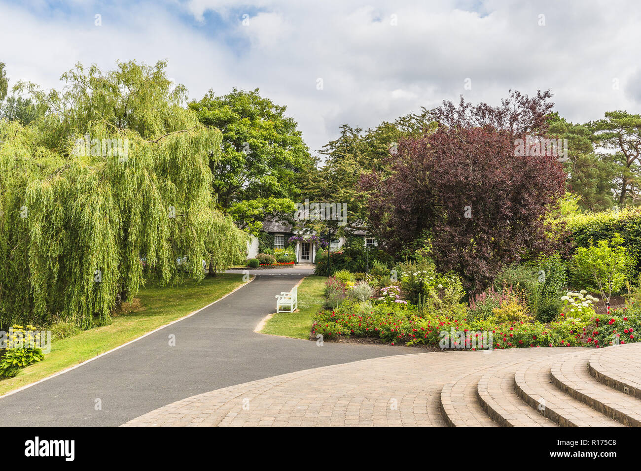 Ireland Kildare National Stud - Japanese Gardens Stock Photo - Alamy