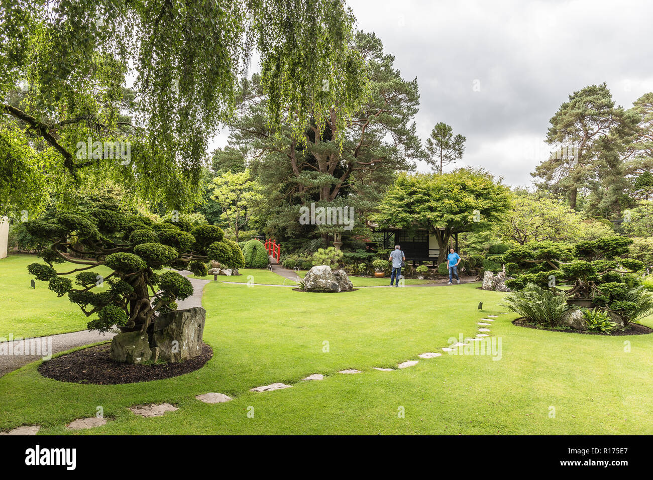 Ireland Kildare National Stud - Japanese Gardens Stock Photo - Alamy