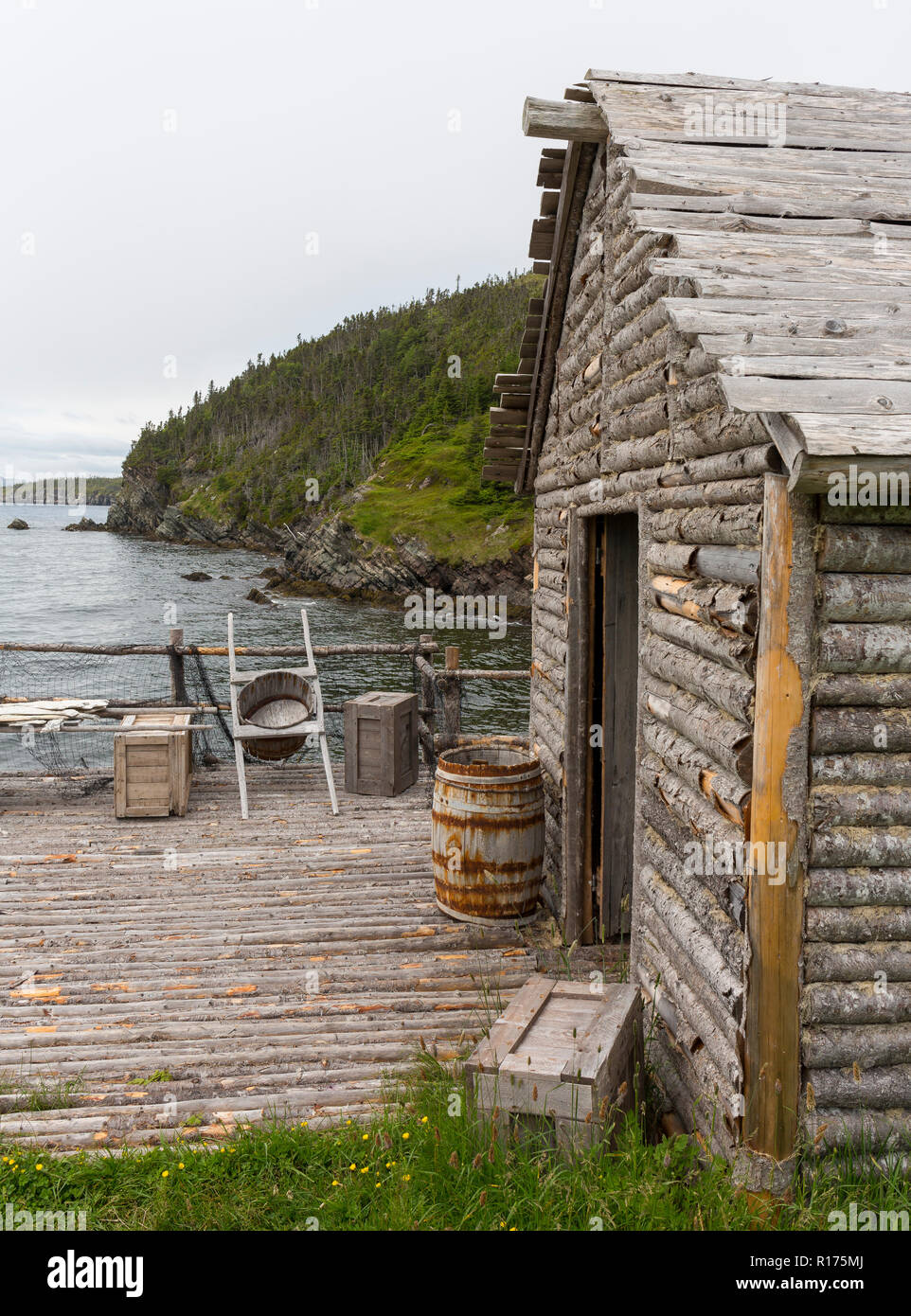 CAPE RANDOM, NEWFOUNDLAND, CANADA - Random Passage movie set, replica ...