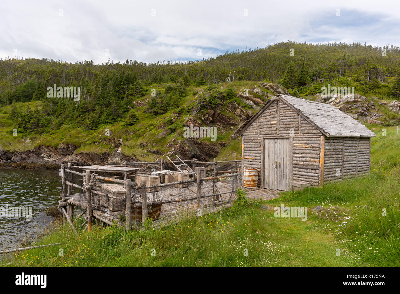 CAPE RANDOM, NEWFOUNDLAND, CANADA - Random Passage movie set, replica ...