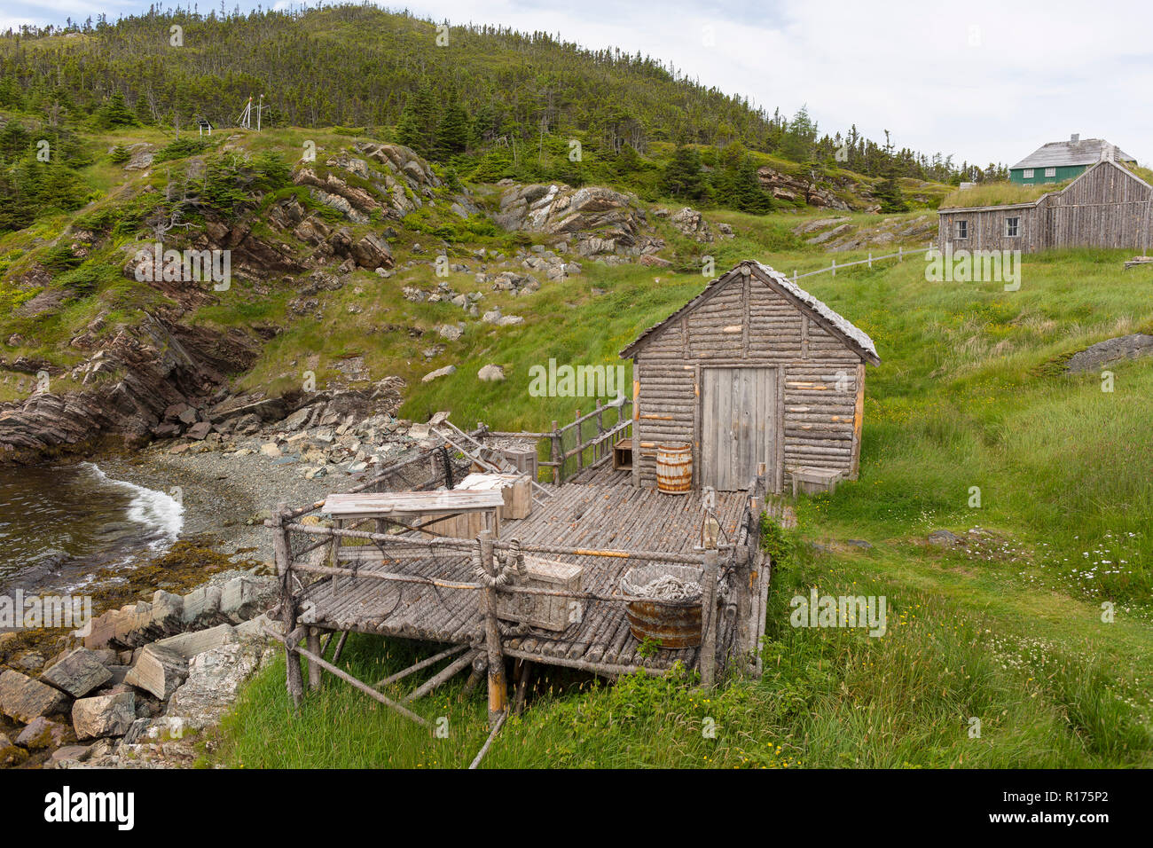 CAPE RANDOM, NEWFOUNDLAND, CANADA - Random Passage movie set, replica ...