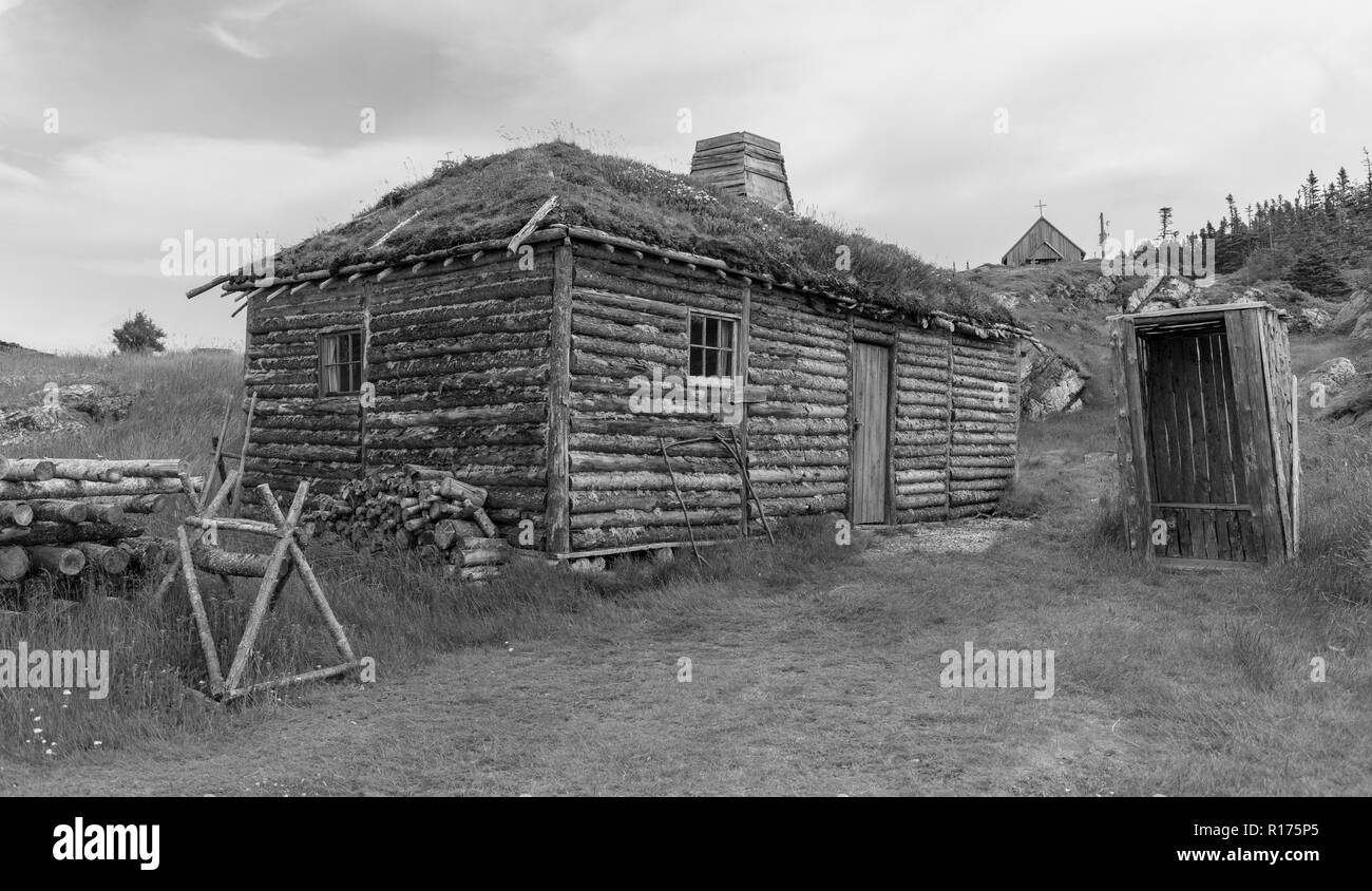 CAPE RANDOM, NEWFOUNDLAND, CANADA - Random Passage movie set, replica ...