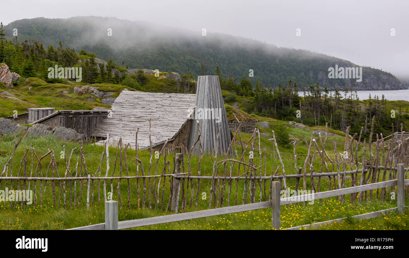CAPE RANDOM, NEWFOUNDLAND, CANADA - Random Passage movie set, replica ...