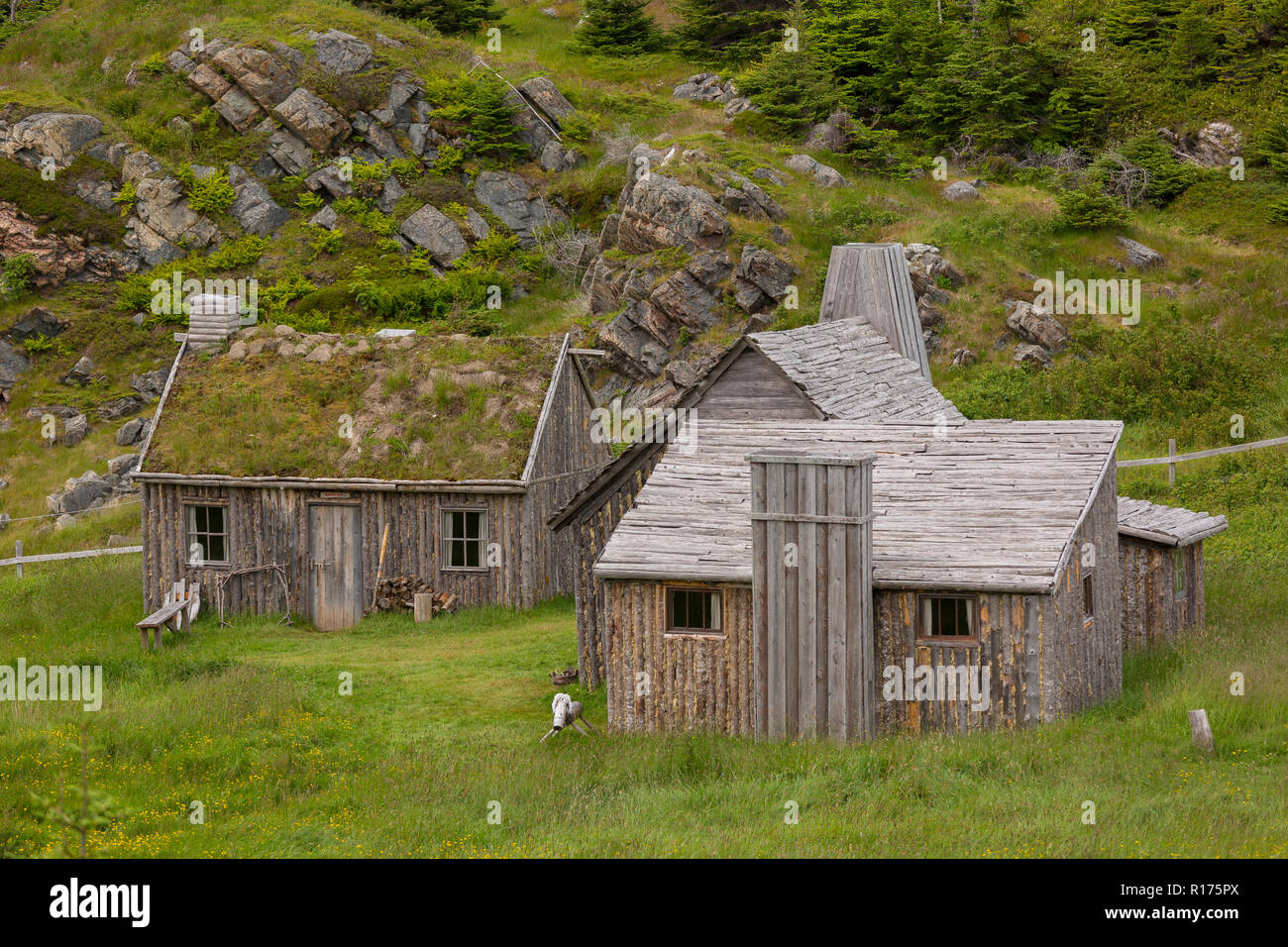 CAPE RANDOM, NEWFOUNDLAND, CANADA - Random Passage movie set, replica ...