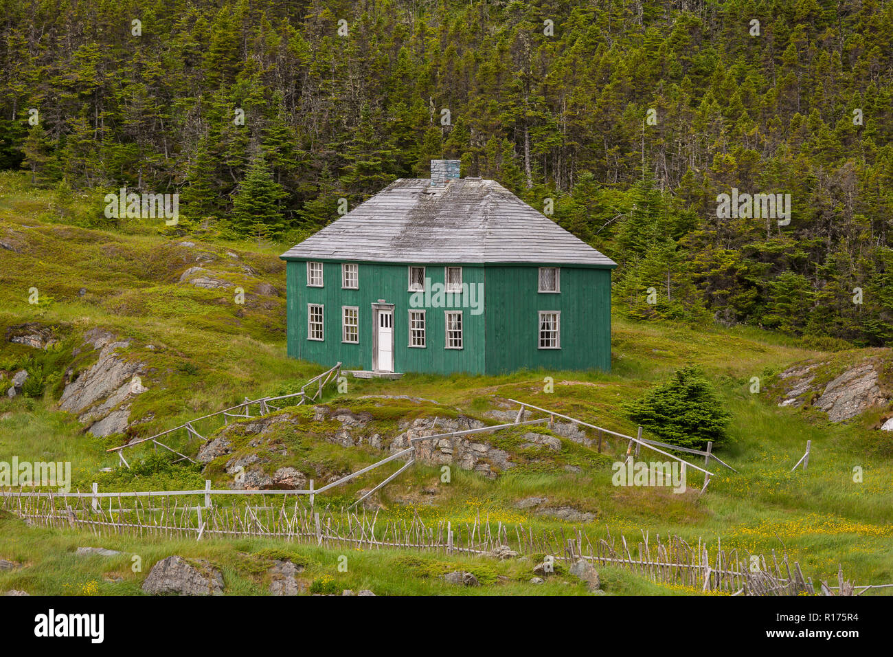 CAPE RANDOM, NEWFOUNDLAND, CANADA - Random Passage movie set, replica ...
