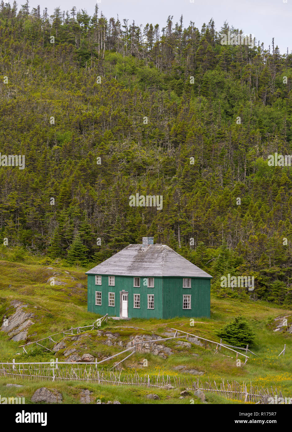 CAPE RANDOM, NEWFOUNDLAND, CANADA - Random Passage movie set, replica ...