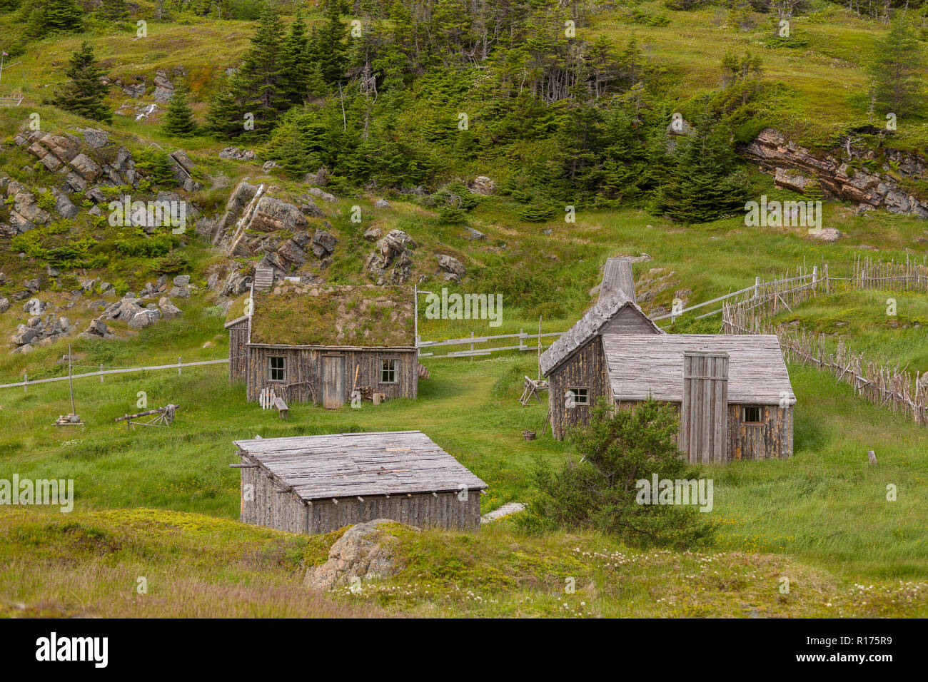 CAPE RANDOM, NEWFOUNDLAND, CANADA - Random Passage movie set, replica ...
