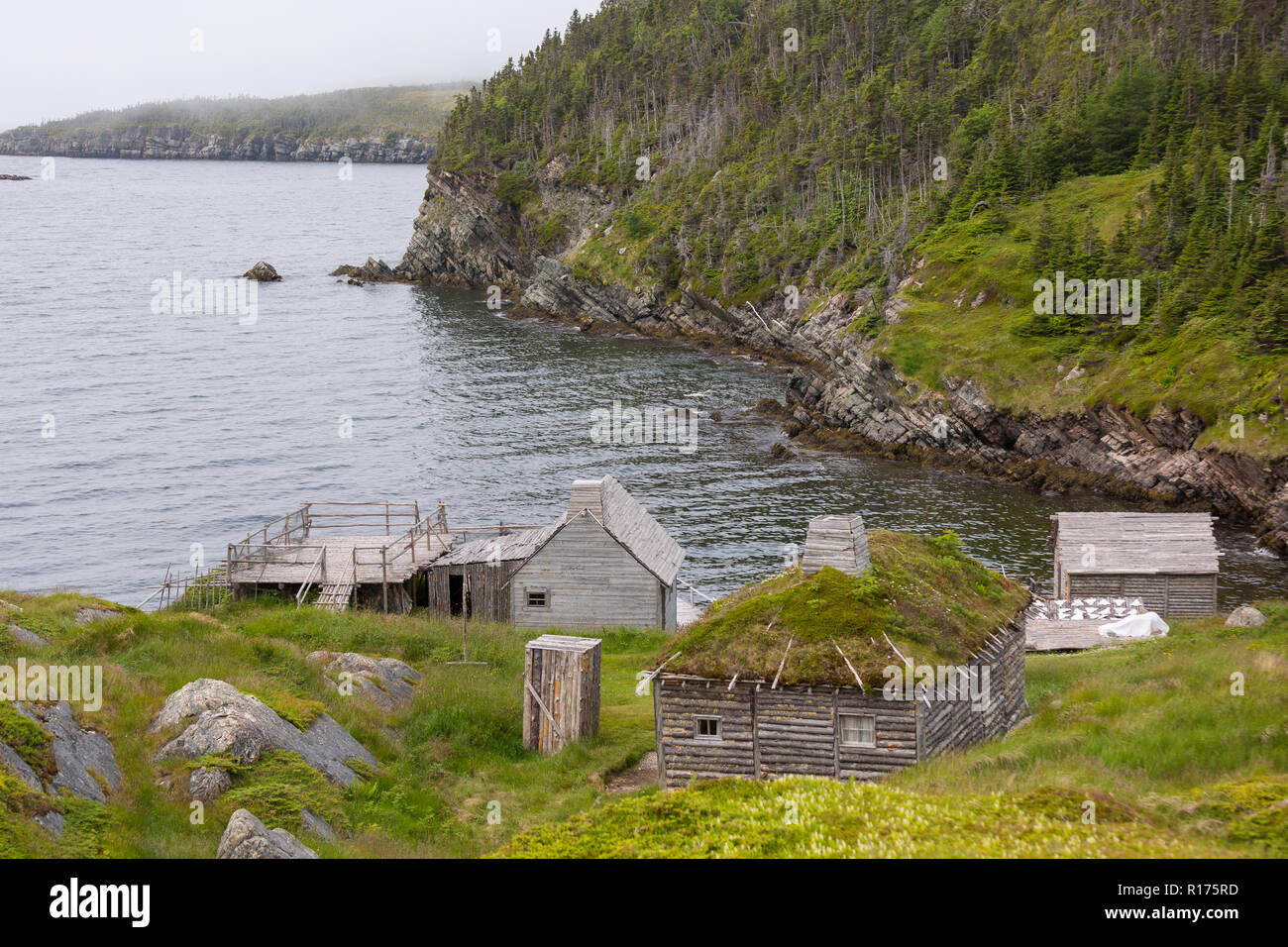 CAPE RANDOM, NEWFOUNDLAND, CANADA - Random Passage movie set, replica ...