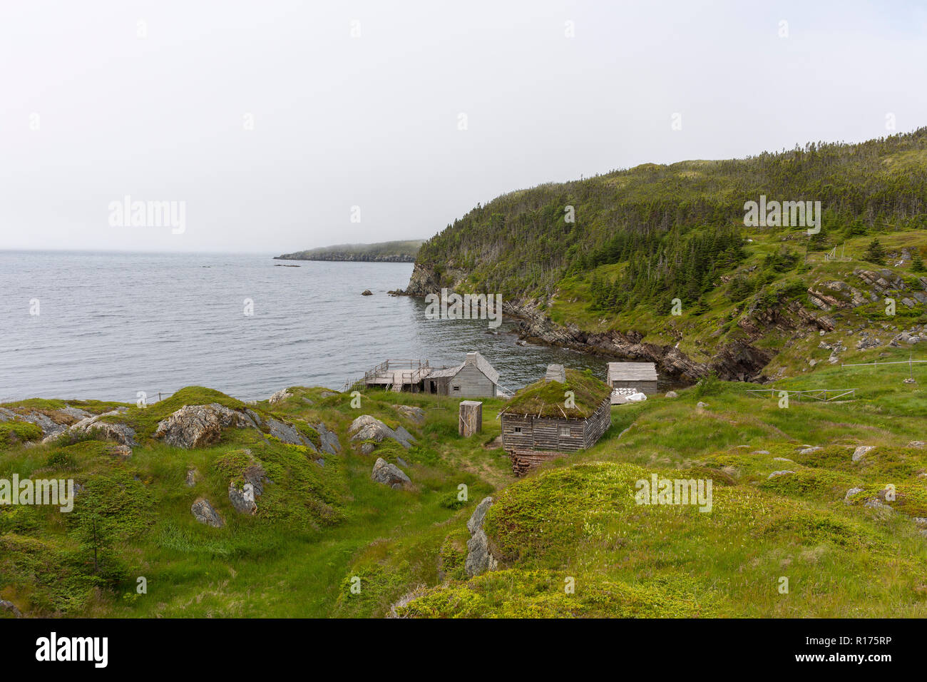 CAPE RANDOM, NEWFOUNDLAND, CANADA - Random Passage movie set, replica ...