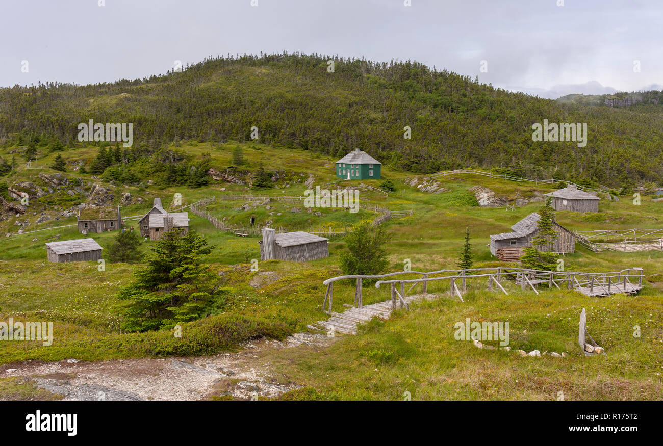CAPE RANDOM, NEWFOUNDLAND, CANADA - Random Passage movie set, replica ...