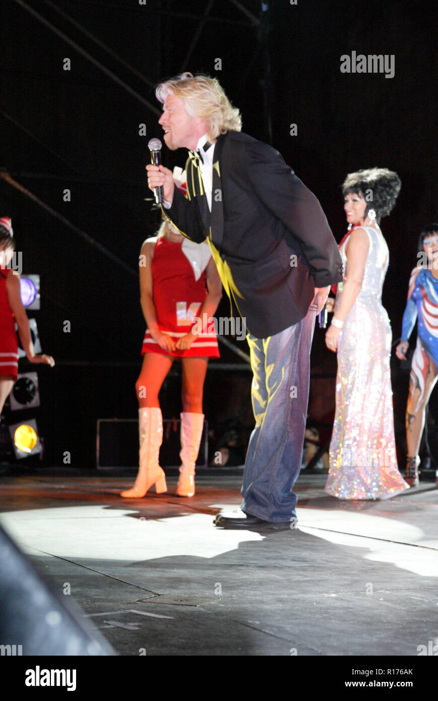 Sir Richard Branson V Australia, an offshoot of Virgin Airlines, holds ...